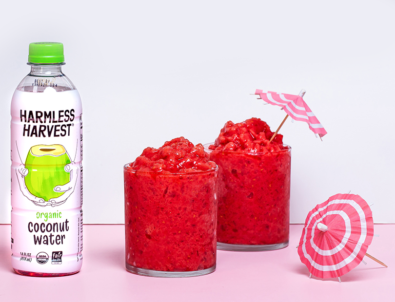 Tropical Coconut Slushie Recipe - Harmless Harvest - Harmless Harvest ...