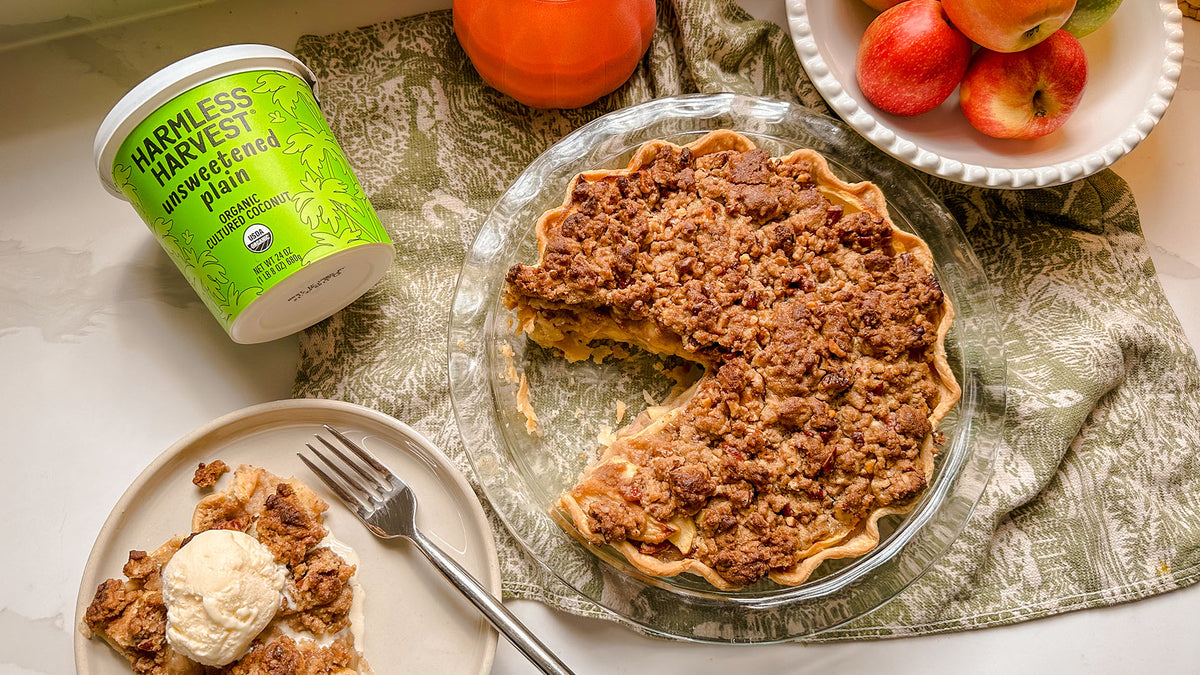 Apple Cream Pie with Streusel Topping Recipe - A Holiday Must Have ...
