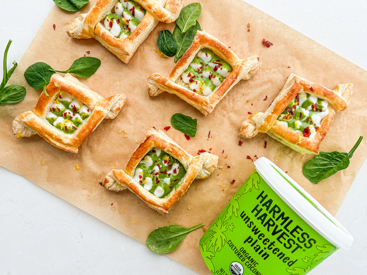 So Fresh And So Green Green Goddess Yogurt Tart - Harmless Harvest ...
