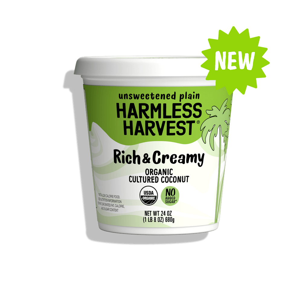Rich & Creamy Dairy-Free Yogurt Alternative - Harmless Harvest ...